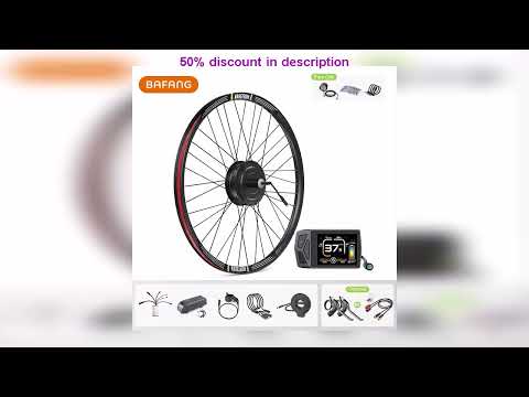 Latest Products You Must Know! Bafang 48V 500W Front Rear Hub Motor Brushless Gear Bicycle Elect
