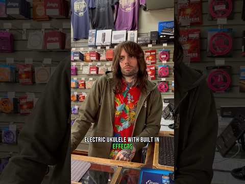 Hey Ben, can you show us an acoustic-electric ukulele with mind-blowing effects?