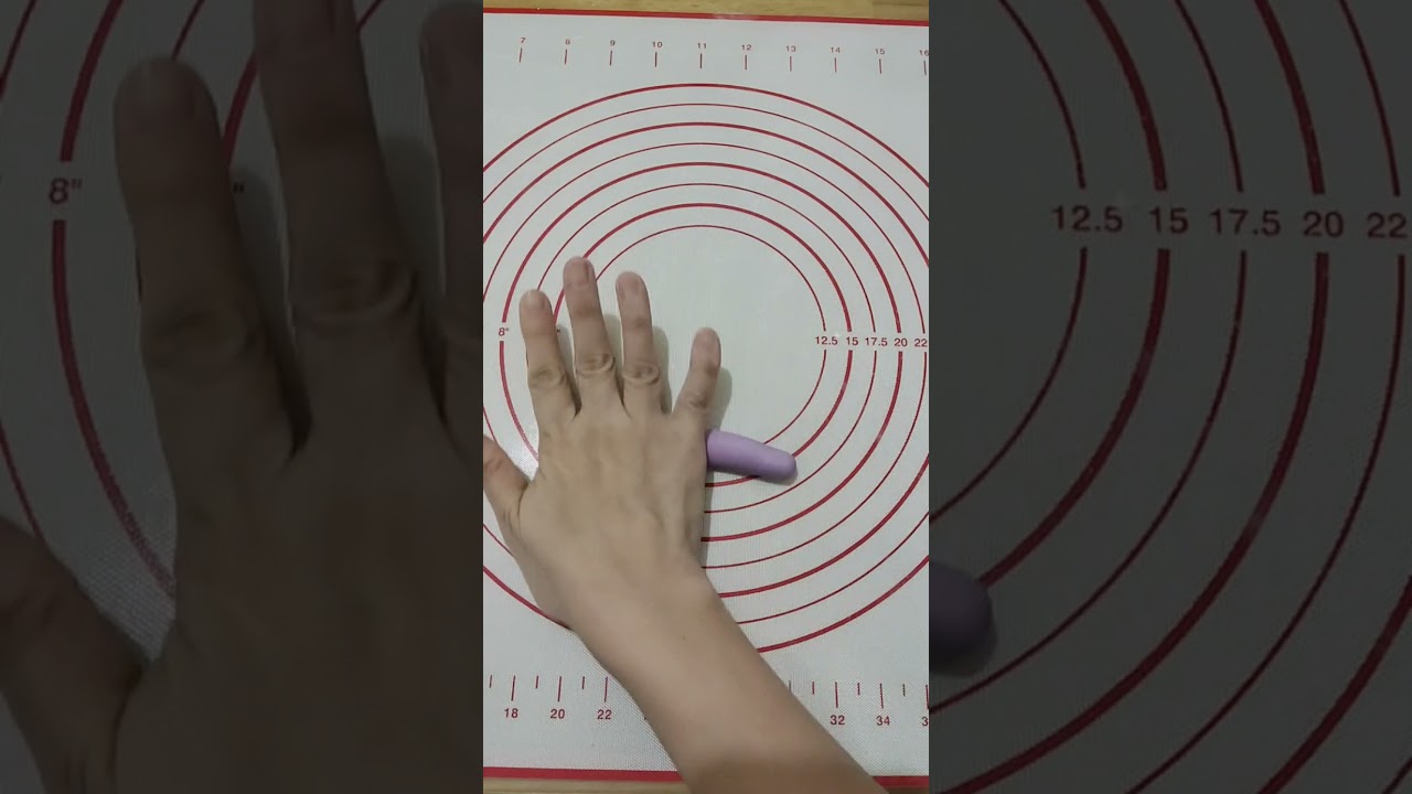 Fondant Number 2 Without A Cutter #shorts