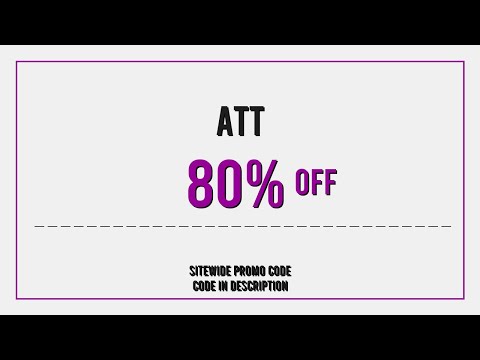 ATT Promo Code 2025 March