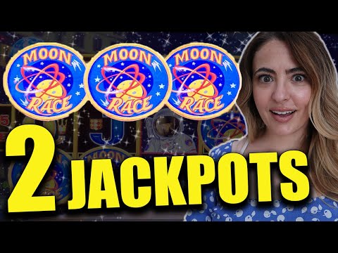 IT FINALLY HAPPENED! 2 JACKPOTS on Moon Race & Magic Pearl Lightning Link in Indiana!!!