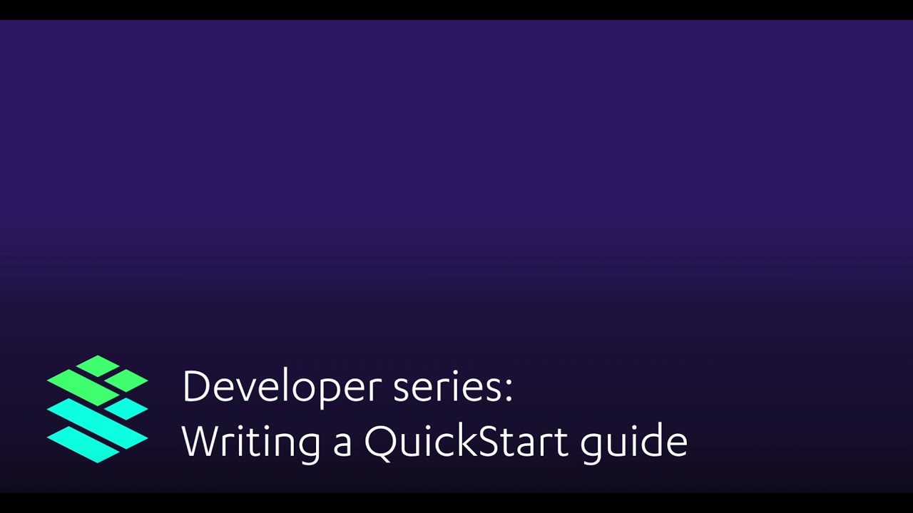 Writing a Quickstart Guide - Cardstack Developer Series