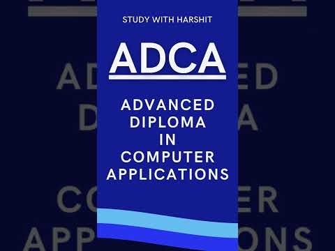 FULL FORM OF ADCA || WHAT IS THE FULL FORM OF ADCA ? #Shorts #AShortADay