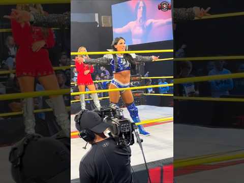 Tessa Blanchard gets booed because of racist past. #wrestler #tna