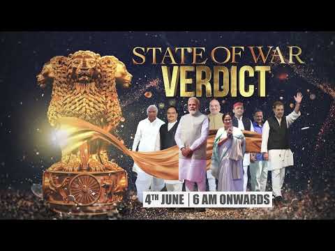 State Of War Verdict: Watch Lok Sabha Elections 2024's Mega Result On June 4, 6 AM Onwards