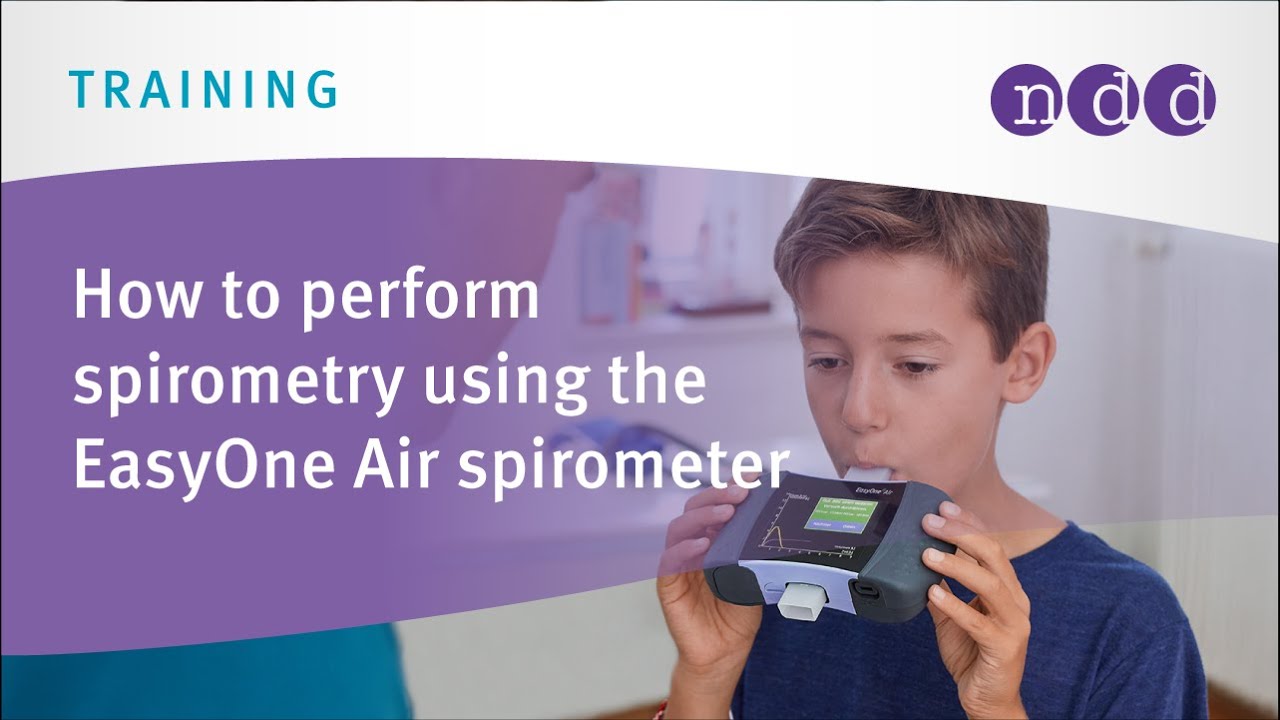 Spirometry training: How to perform spirometry using the EasyOne Air