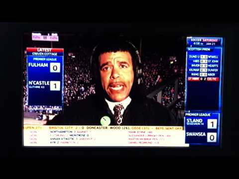 Chris Kamara Can't Get His Words Out