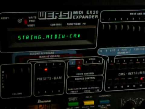 WERSI EX20 MIDI EXPANDER | Reverb