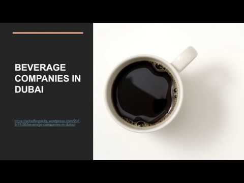 Beverage Companies in Dubai