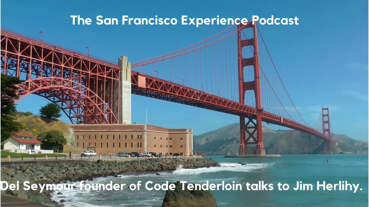 Del Seymour founder of Code Tenderloin talks to Jim Herlihy