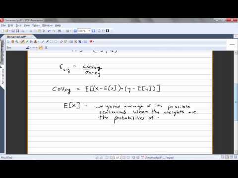 The Pearson Correlation Coefficient