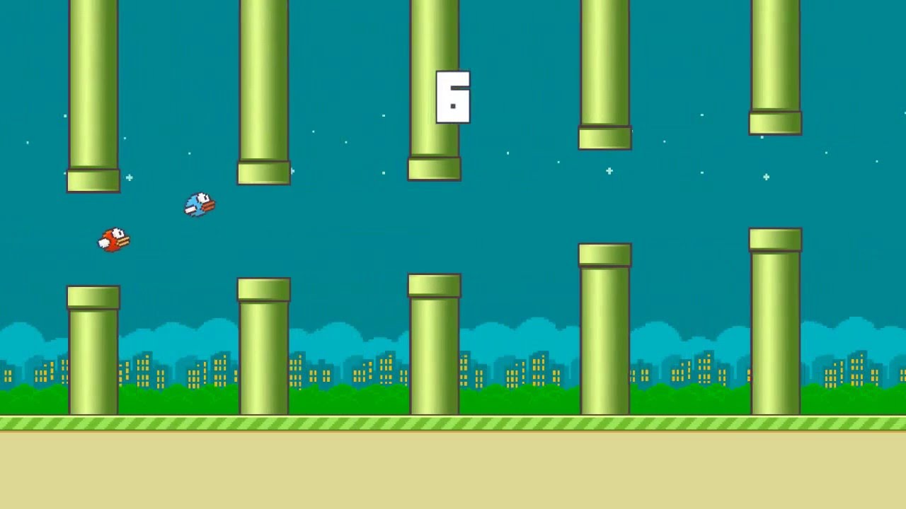 Flappy Birds 2 Player Commentary!
