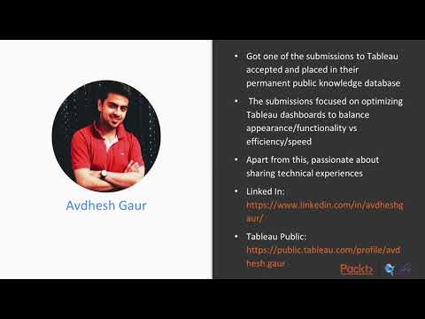 Learn Data Visualization with Tableau 2019 x in Practice The Course Overview | packtpub com ...