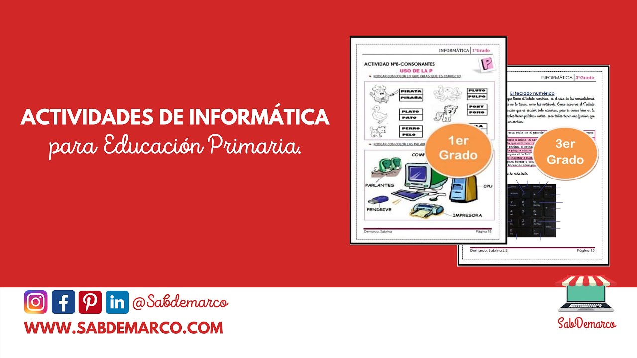 ACTIVIDADES DE COMPUTACIÓN PARA NIÑOS - Descargar libros de informática pdf