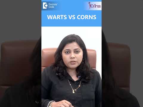 WARTS vs CORNS-Know the difference?| Do you have Warts?-Dr.Tina Ramachander| Doctors' Circle #shorts