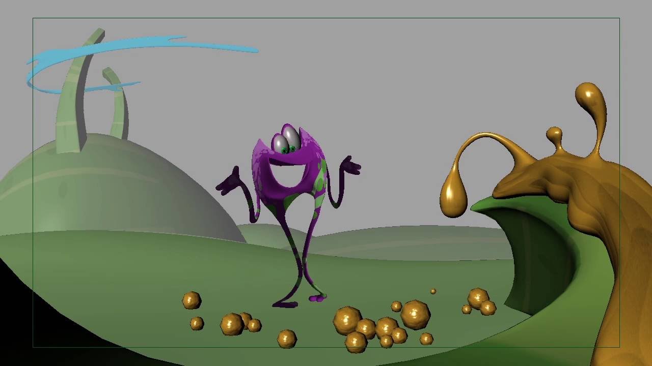 3D animation test - pose test -  