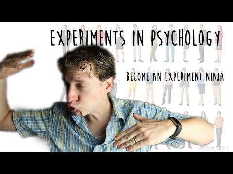 Experimental methods in psychology