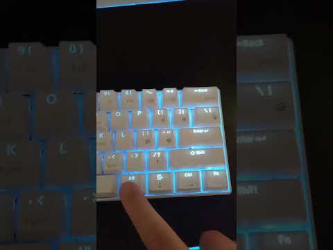 How to press the arrow keys on a 60% keyboard (For beginners only) #ytshorts #beginners #subscribe