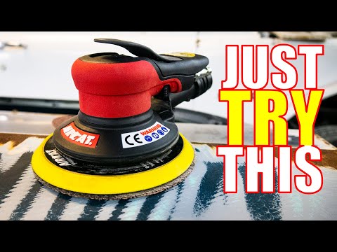 You Need This Sander - AirCat 6-inch Random Orbital Sander [WITH VAC]