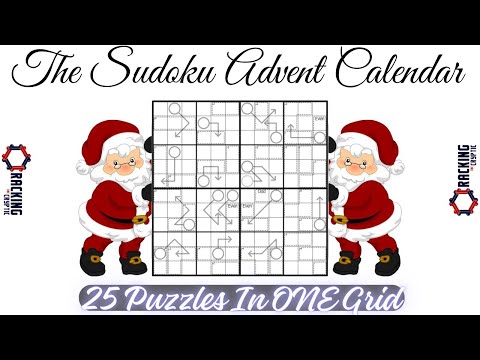 25 puzzles in ONE Sudoku grid!!