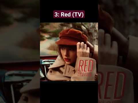 My favourite Taylor Swift TV album covers ranked! #taylorswiftalbum #albumranking