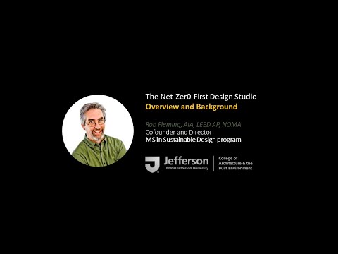 Overview: Net-Zer0-First Design Studio