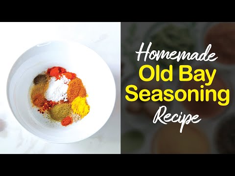Quick Homemade Old Bay Seasoning Recipe #spicerally