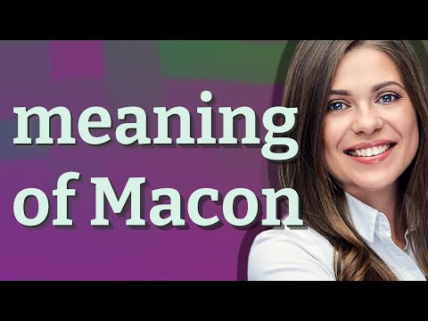 Macon | meaning of Macon