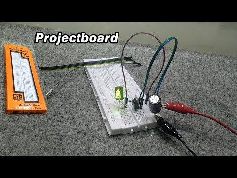 Projectboard atau Breadboard Untuk Membuat Rangkaian Komponen