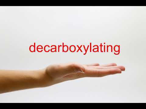 How to Pronounce decarboxylating - American English