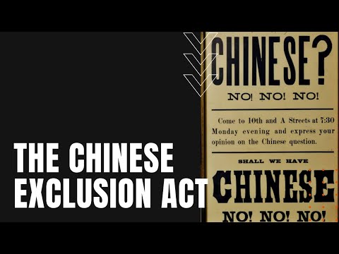 Chinese Exclusion Act of 1882