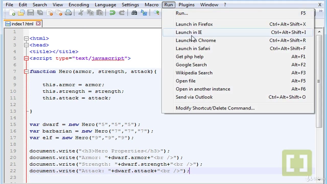 JavaScript - Lesson 54: Constructor Functions
