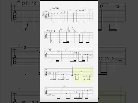 Guitar Tab: John McLaughlin - Guardian Angel #johnmclaughlin #guitartranscription #guitartab