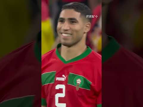 🇲🇦 MOROCCO'S HEROES! Bono and Hakimi clinch a historic penalty win | #ShortsFIFAWorldCup