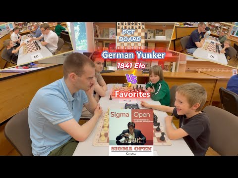 German Yunker (1841) - Sigma Tournament - vs 3 favorites - Blitz