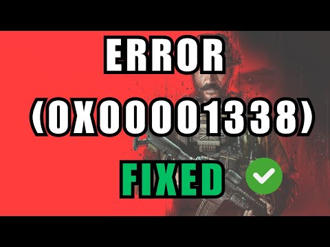 How to Fix Black Ops 6 and MW3 Error Code (0x00001338) - on XBOX GAMEPASS on PC