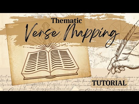 How to Study the Bible with Thematic Verse Mapping | Practical Tools for Spiritual Growth
