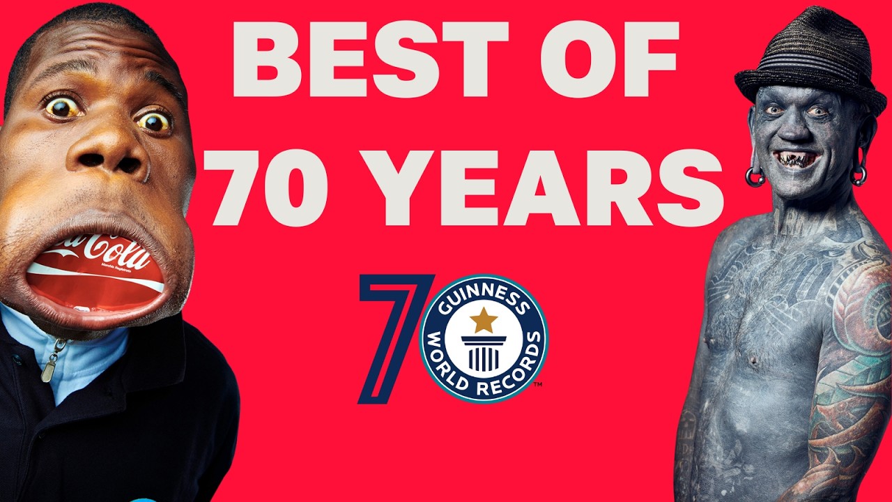 The GREATEST World Records of all Time! | Guinness World Records 70th Anniversary
