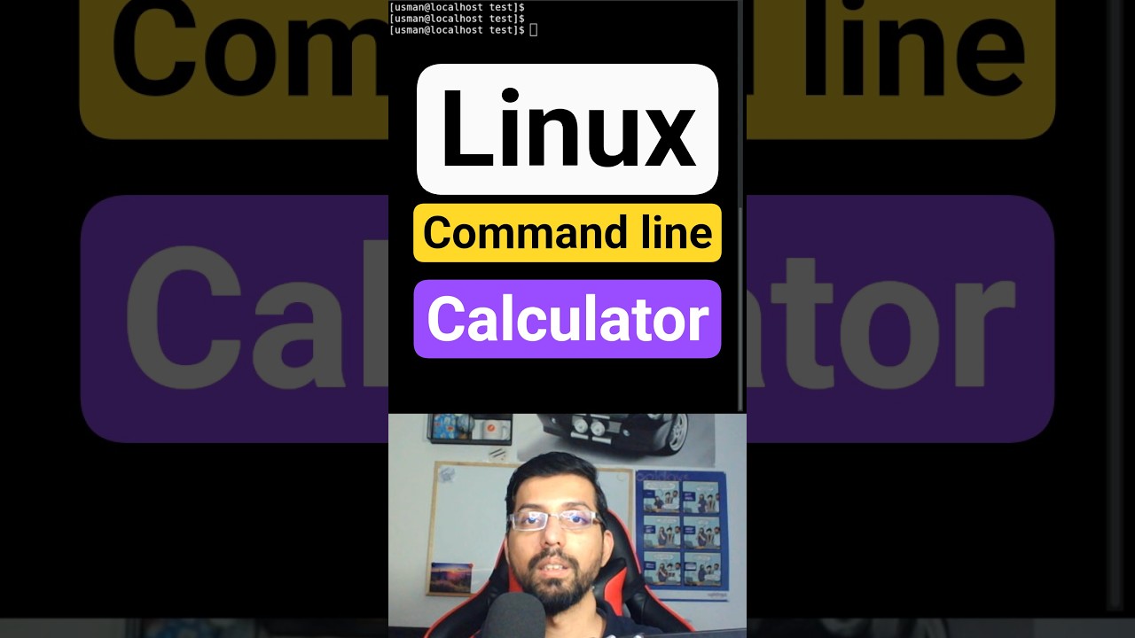 linux shell calculator tutorial #tipsandtricks #linuxtutorial #free