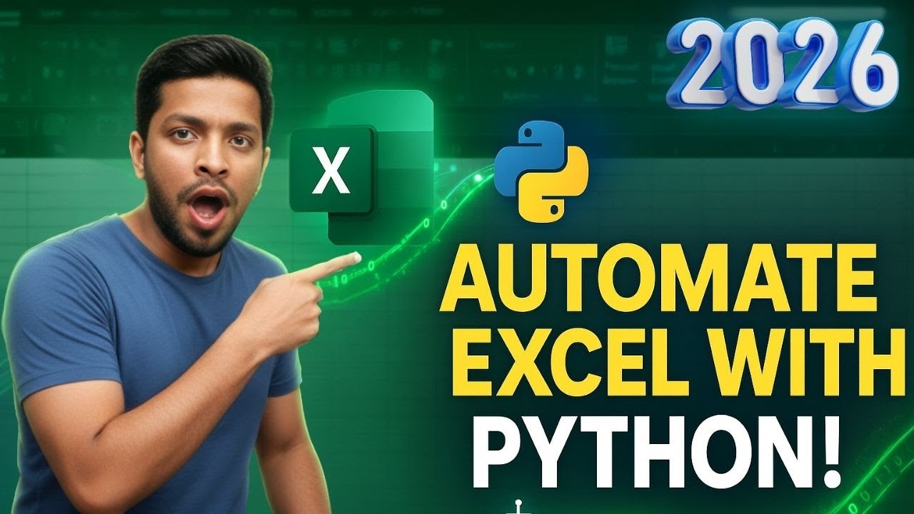 Automate Excel Data Entry with Python Magic (2026 Guide) 🚀