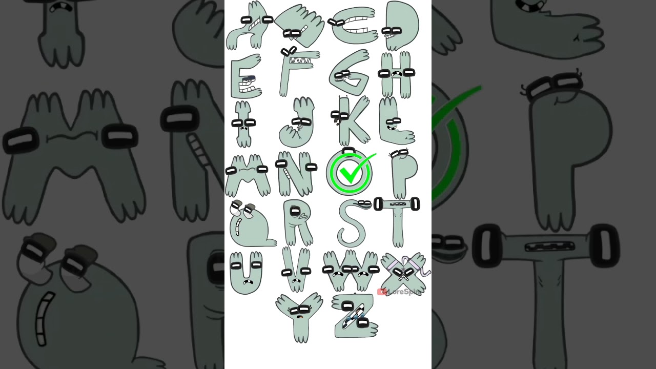 ALPHABET LORE A-Z but everyone is H #alphabetloresong #alphabet #alphabetlorememes #shorts