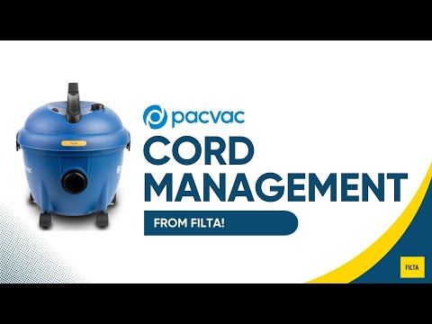 Pacvac Cord Management - FILTA Cleaning Products