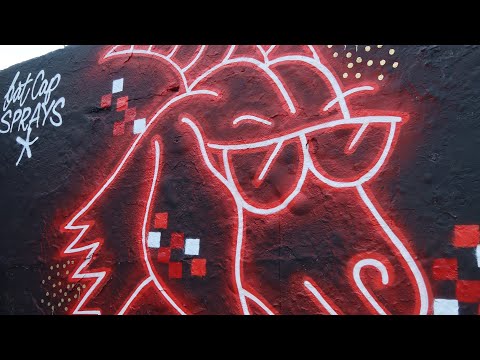 Who's the Goat? Oddly Satisfying Street Art POV Painting