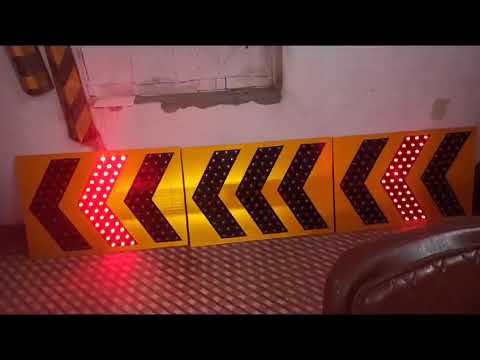 Solar Chevron Sign - Solar Led Chevron Sign Latest Price, Manufacturers ...