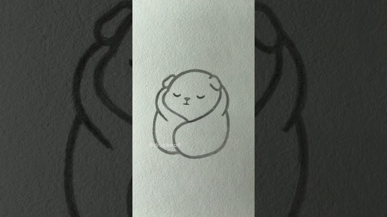 Cute Things to Draw When Bored - day 51 #easy #cute #sketch #art #drawing #tutorial #cutethings #fyp