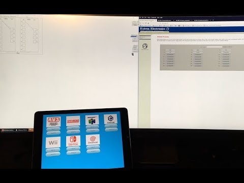 Extron Crosspoint DXP 84 HDMI Touchscreen for Retro Gaming Part 2