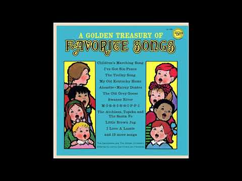 A Golden Treasury Of Favorite Songs (Side 1) Golden Records