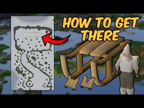 How to get to Trollweiss Mountain - Clue Step (OSRS)