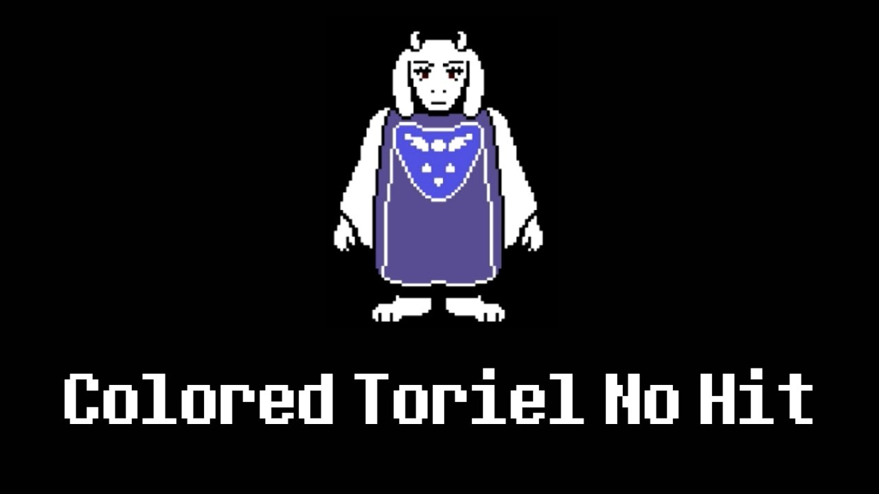 Undertale Colored Sprite Mod - Toriel No Hit