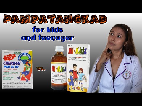 PAMPATANGKAD NA VITAMINS | Cherifer pgm 10-22 effective review vs. Hi Kidz | Simply Shevy